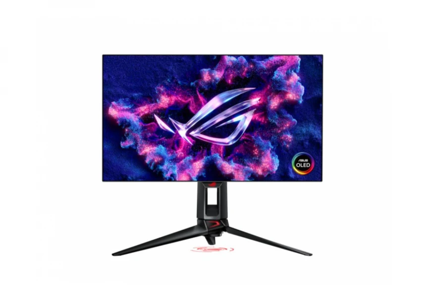 Monitor ASUS ROG PG27AQDP 27"/OLED/2560x1440/480Hz/0.03ms GtG/HDMIx2,DP,USB/Gsync/Pivot,visina/crna