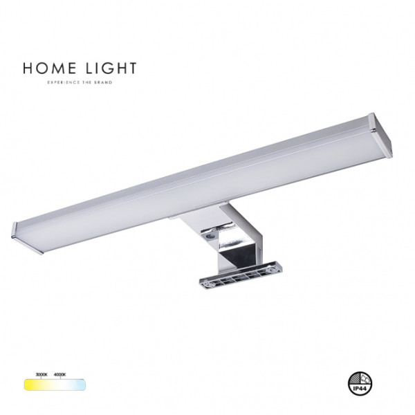 HOME LIGHT Zidna lampa VESTA 691 6W 3000/4000K Hrom