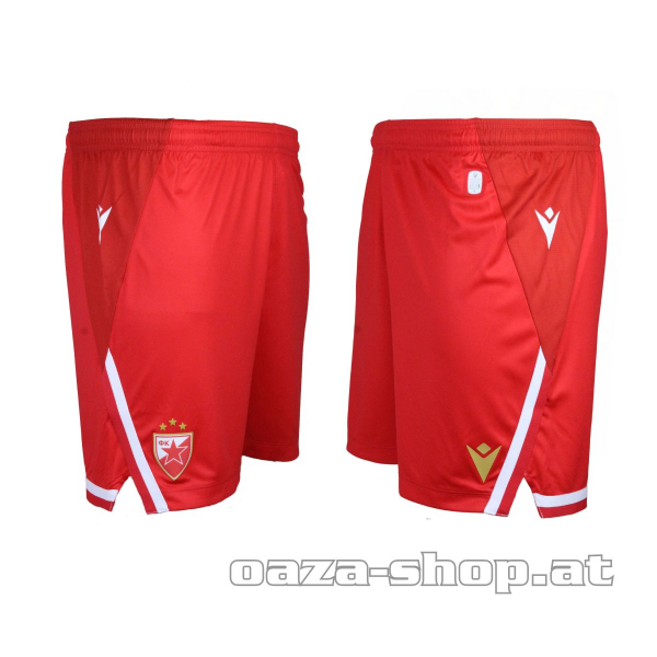 Macron FK Red Star Belgrade Shorts 2025/26 Red