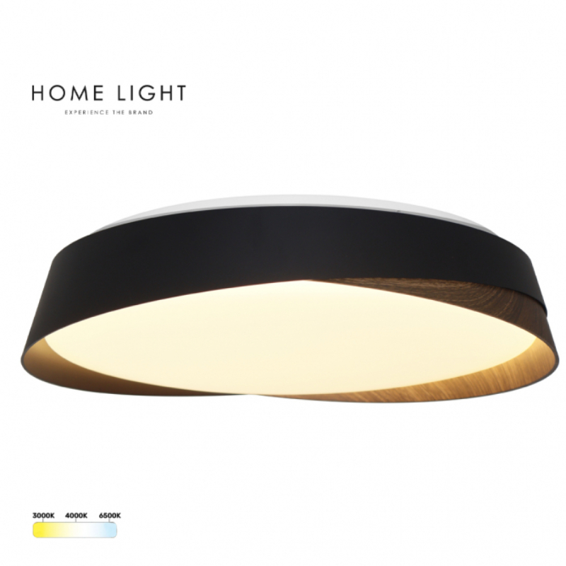 SOLEA 79 LED PLAFONJERA 20W CCT CRNA/DRVO HOME LIGHT