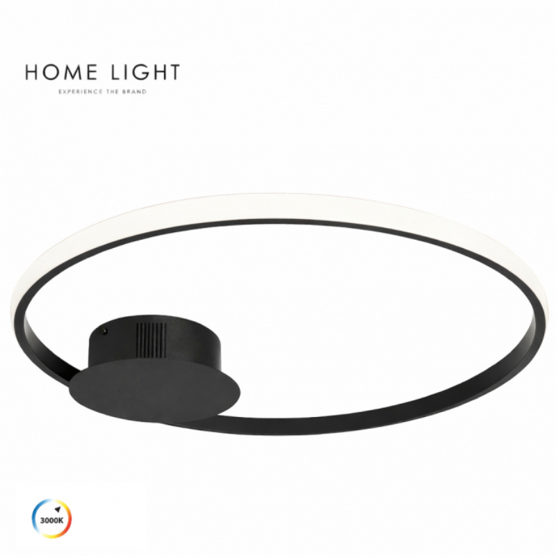 SOLEA 86 LED PLAFONJERA 22W 3000K CRNA HOME LIGHT