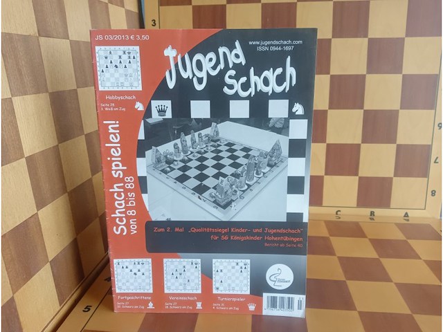 Jugend Schach 2013 god (broj 3) sah