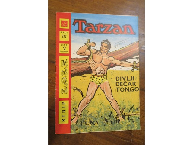 Lale br 277 Tarzan Divlji dečak Tongo