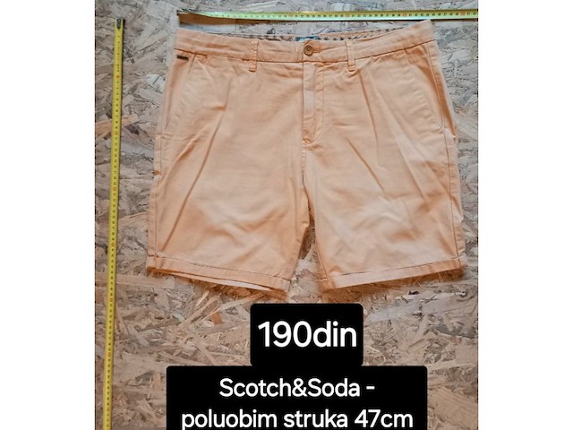 Scotch&;Soda muški šorts krem L