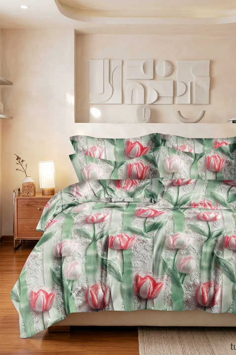 komplet posteljine GRONELJY 160x200 cm pamuk - 3 dela