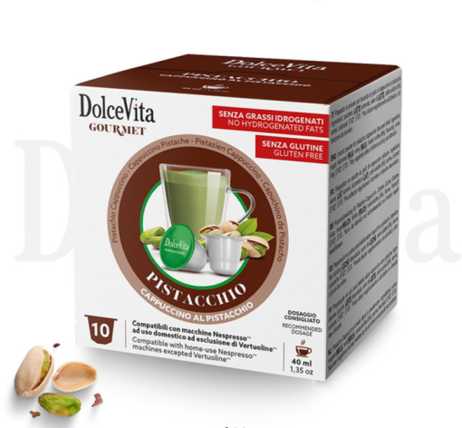 Dolce Vita PISTACCHIO – Komp. sa Nespresso Aparatima 10/1