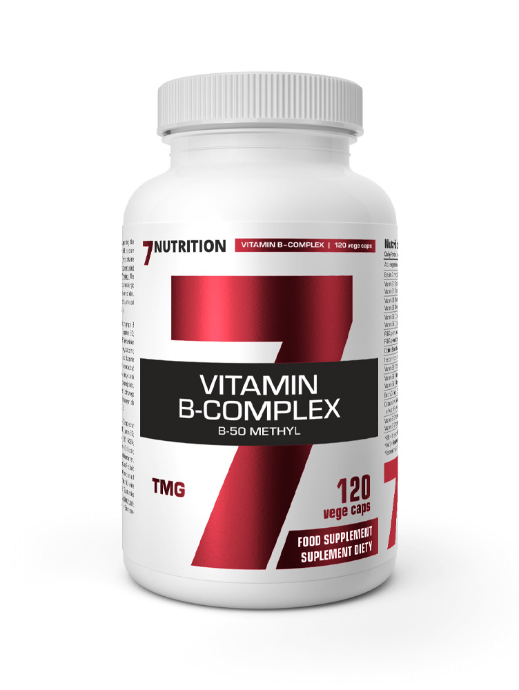 B-Complex B-50 Methyl, 7Nutrition, 120 kapsula