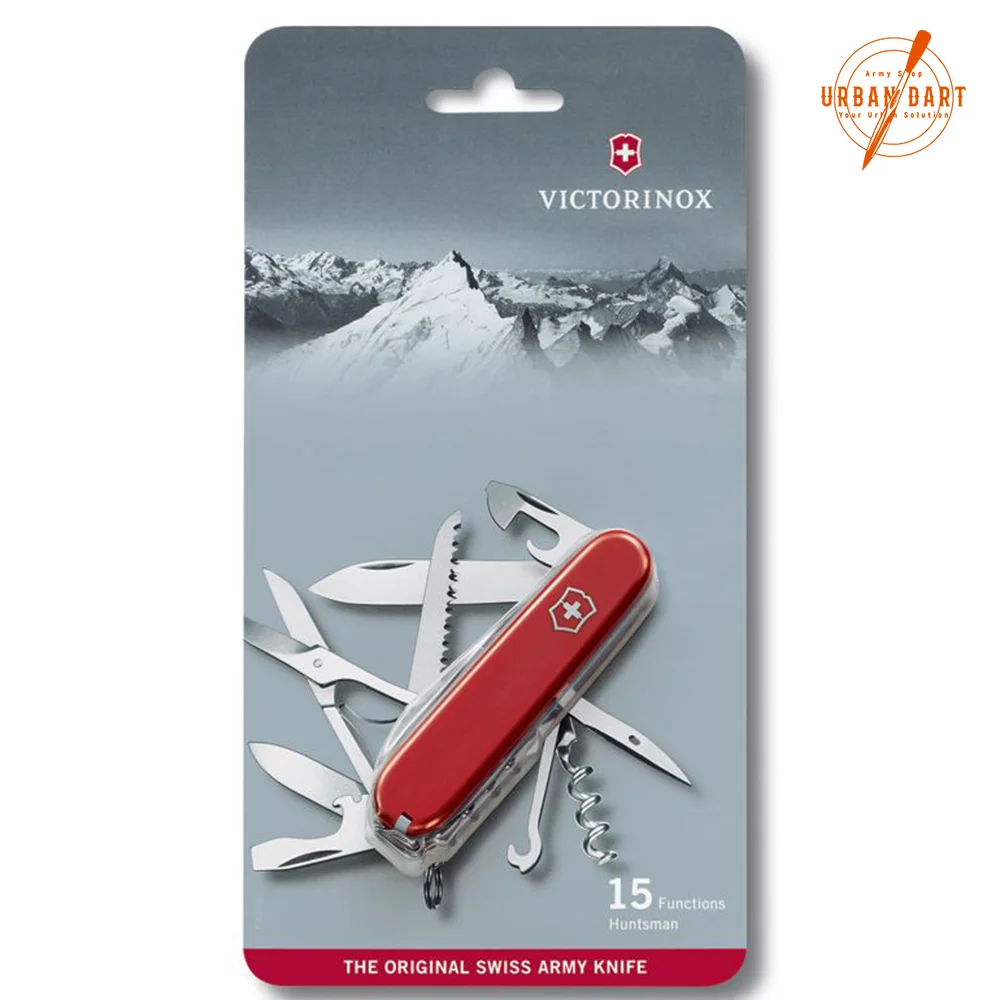 VICTORINOX NOŽ HUNTSMAN RED 1.3713.B1 BLISTER