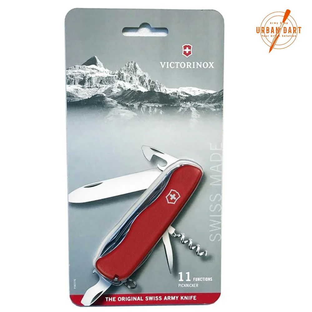 VICTORINOX NOŽ PICKNICKER RED 0.8353.B1 BLISTER