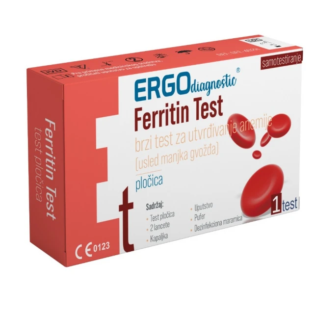 ERGO DIAGNOSTIC TEST PLOČICA ZA UTVRĐIVANJE ANEMIJE A1
Opis
INFORMACIJE
NALOG
SERVIS
KORISNI LINKOVI