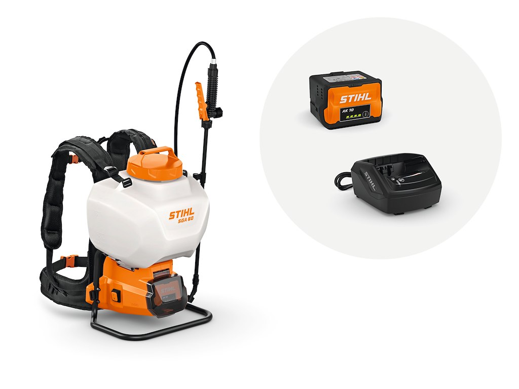 STIHL SGA 60 sa baterijom AK 10 i punjačem AL 101