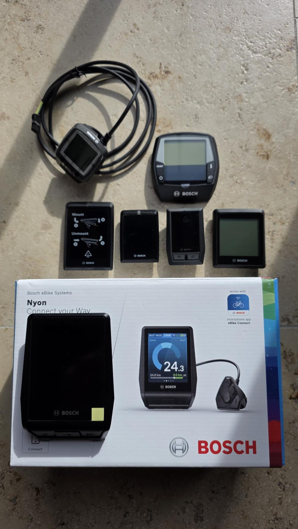 Display Bosch Nyon, Kiox,Intuvia,Purion 200,Flyer