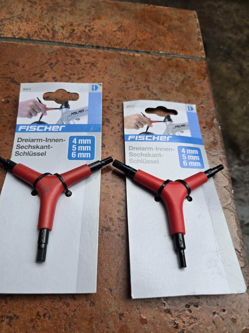 Fischer trokraki imbus 4 5 6mm NOVO