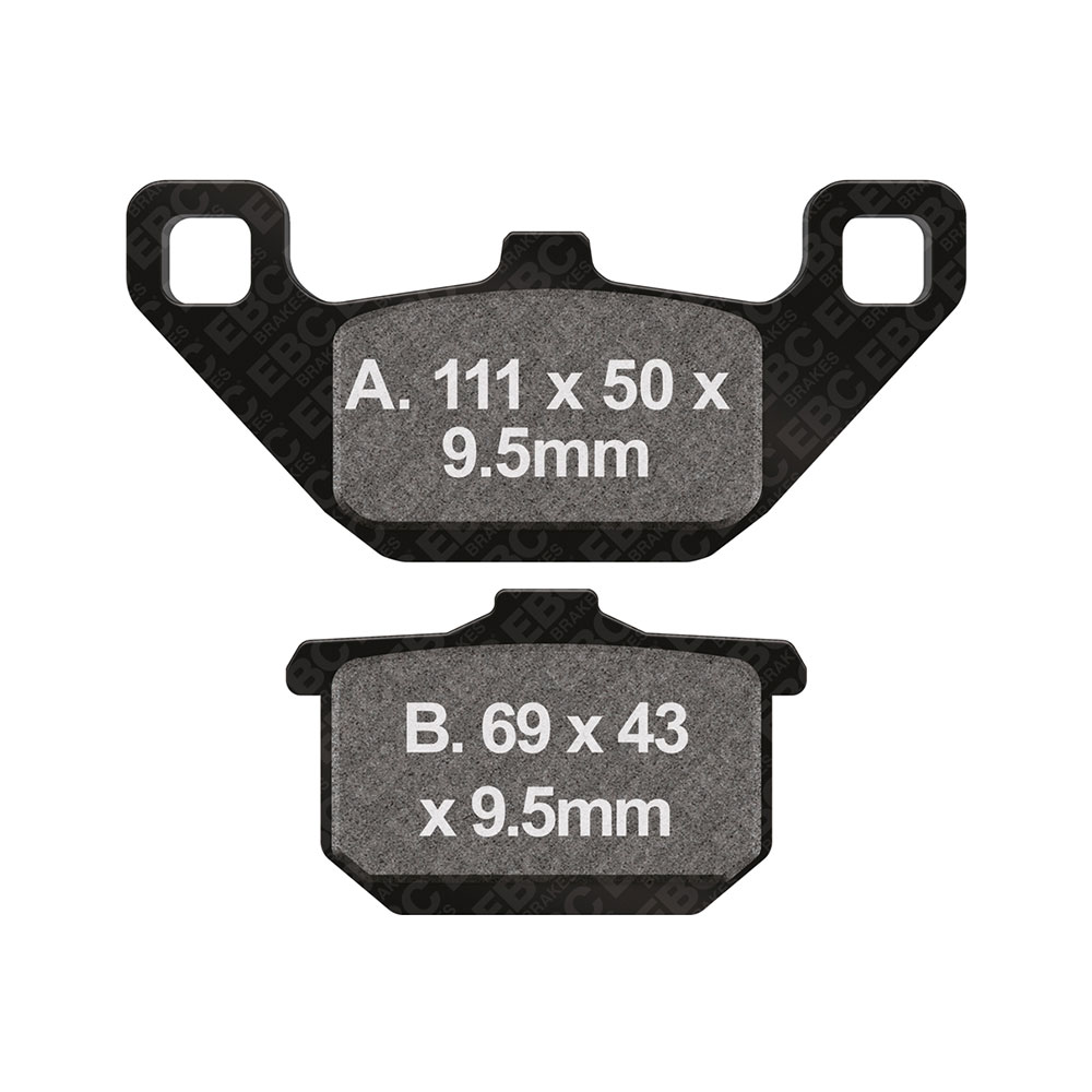 Disk pločice EBC FA085 ( ORGANIC )