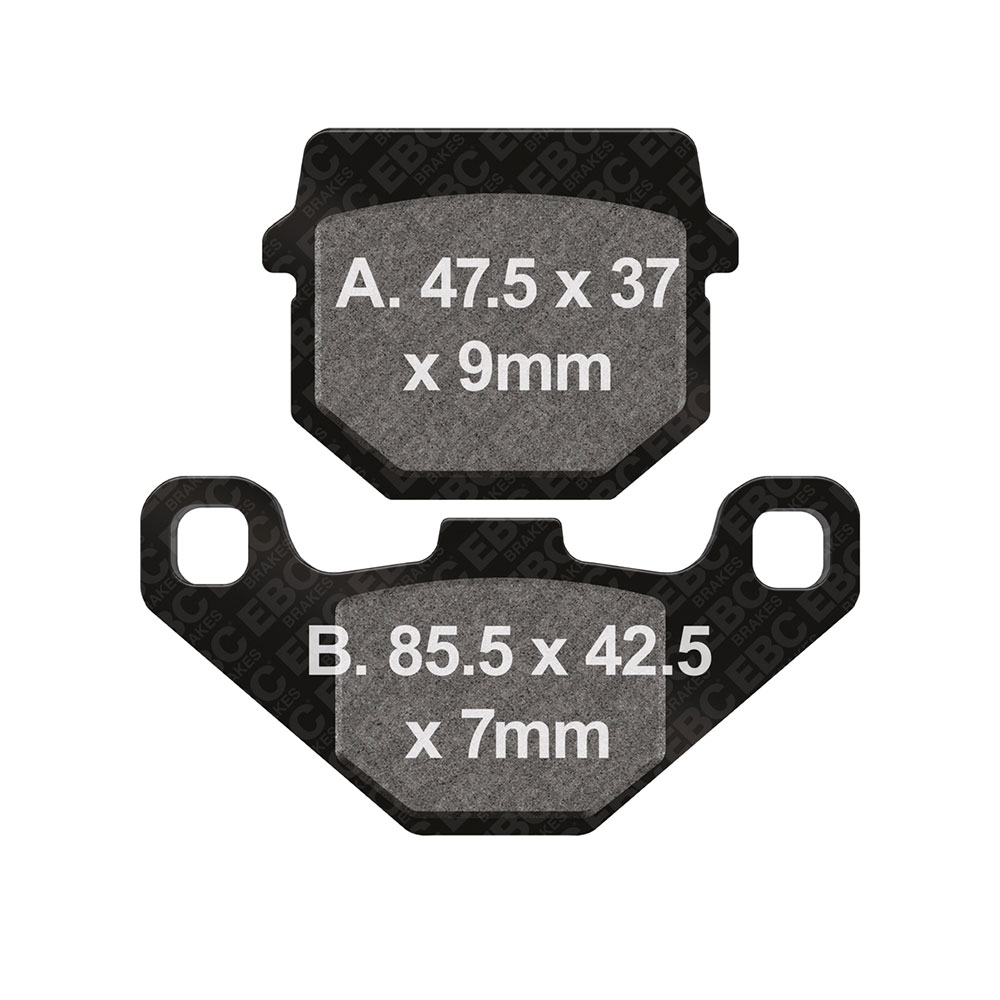 Disk pločice EBC SFA083 ( ORGANIC )