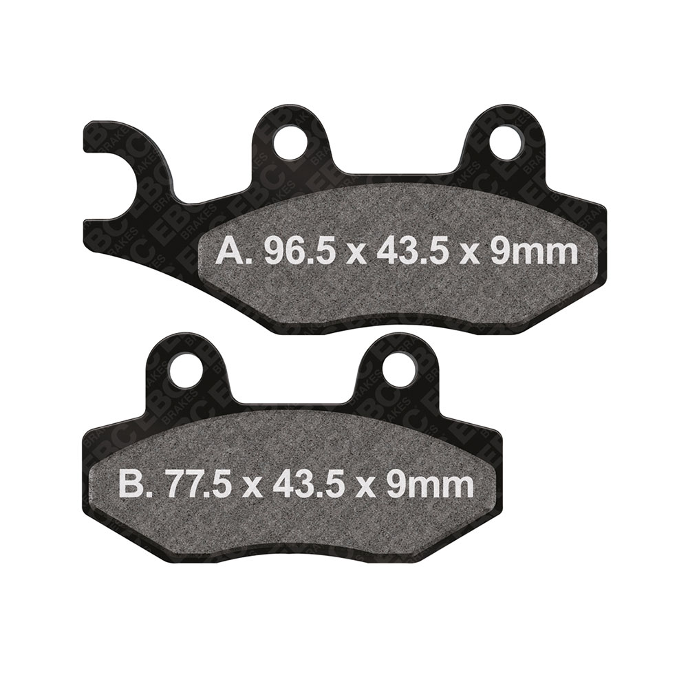 Disk pločice EBC SFA228HH ( SCOOTER SINTER )