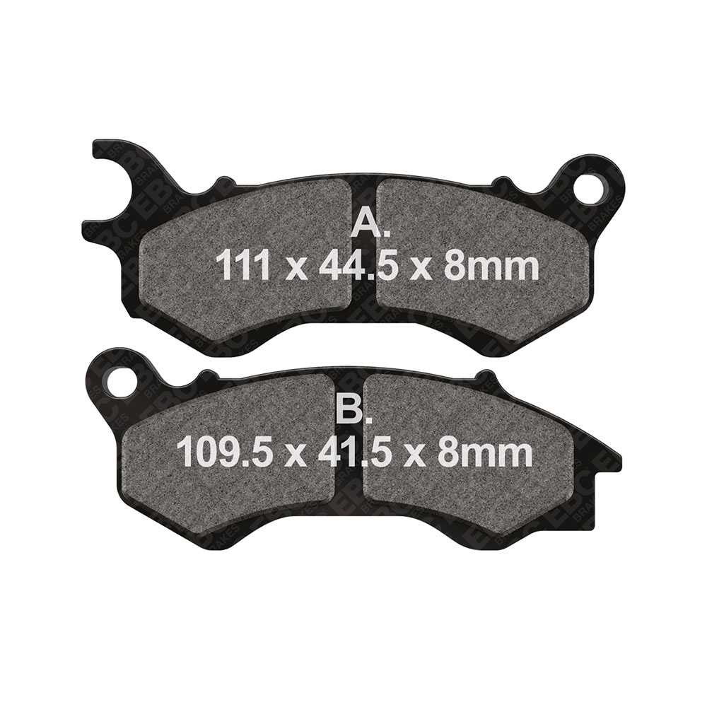 Disk pločice EBC SFA603 ( ORGANIC )