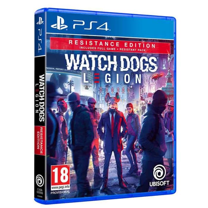 PS4 Watch Dogs Legion - Resistance Edition
