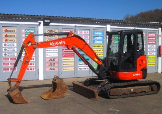 Kubota U48-4 * 2x Löffel * mini bager