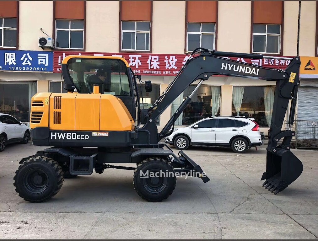 Novi Hyundai HW60 bager točkaš