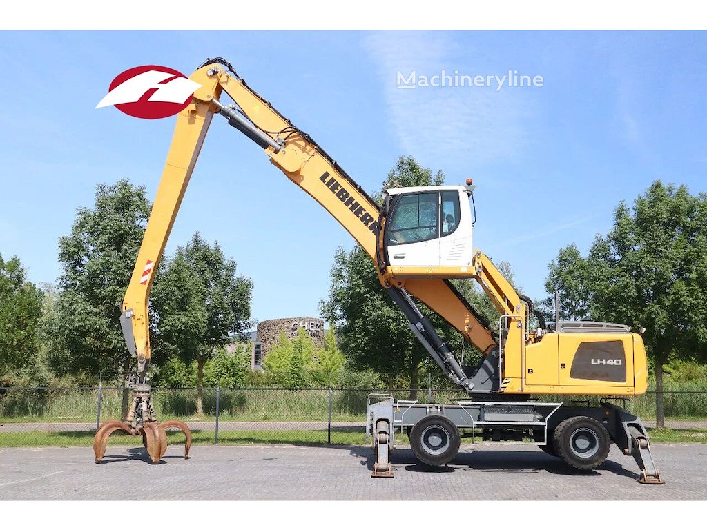 Liebherr LH 40 M LITRONIC | GRAB | QUICK COUPLER | 16 METER bager za pretovar