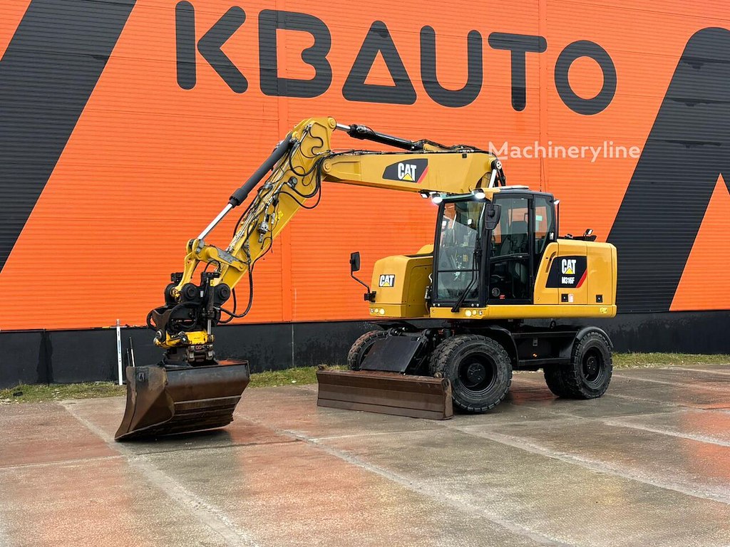 Caterpillar M 316 F TILTROTATOR / AC / CENTRAL LUBRICATION bager točkaš