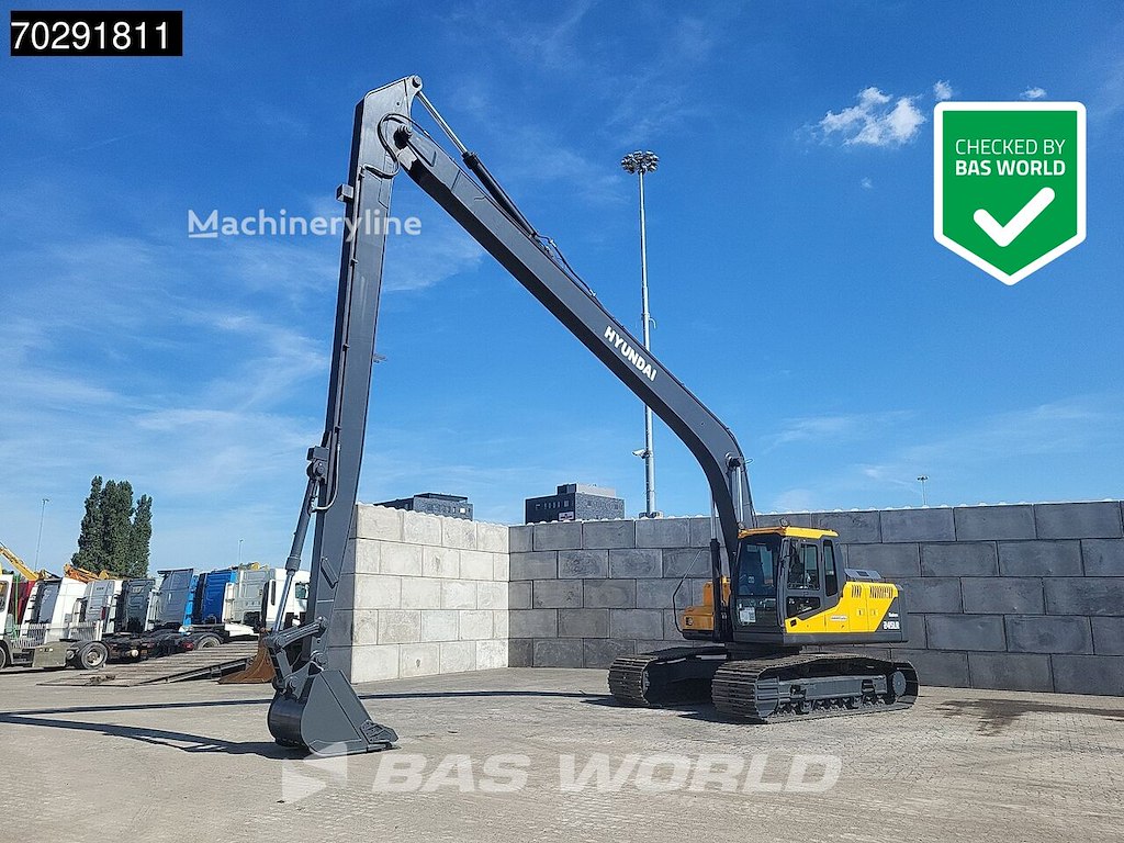 Novi Hyundai R245 LR LRE - LONG REACH bager guseničar