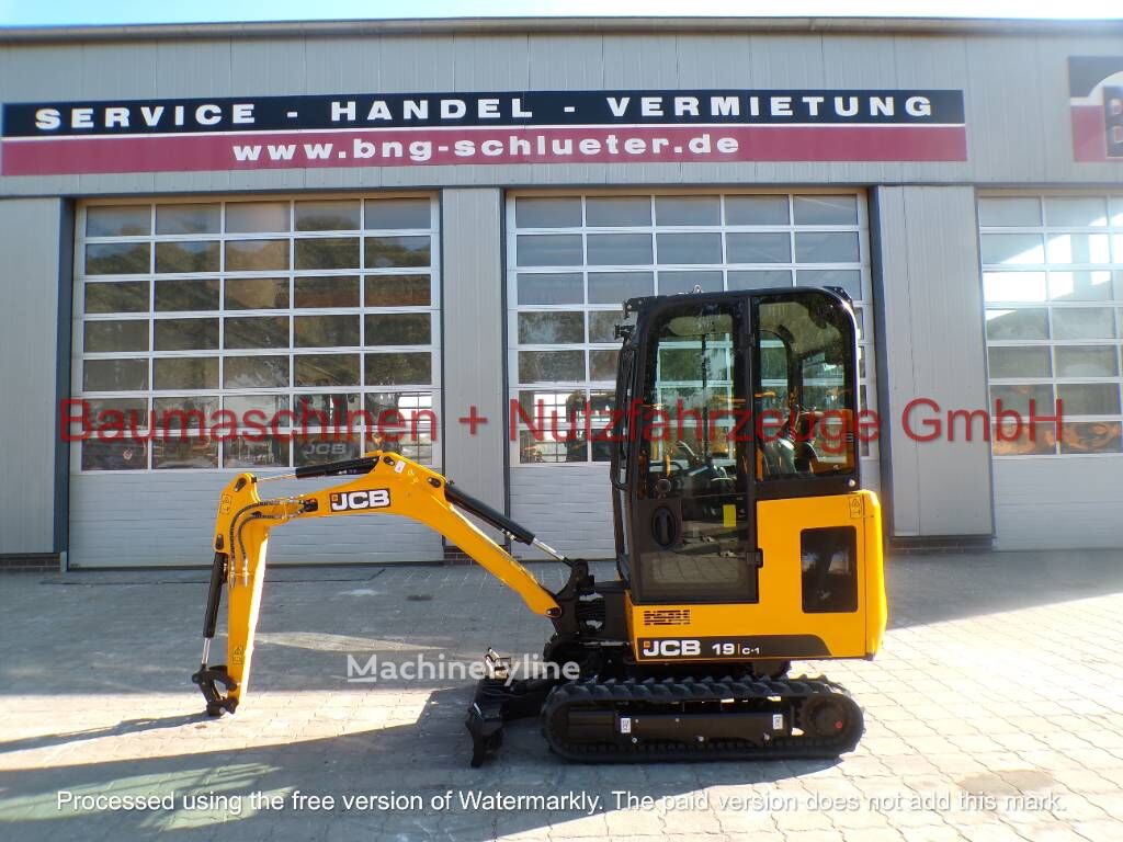 Novi JCB 19C-1 NEU Bj'26 mini bager