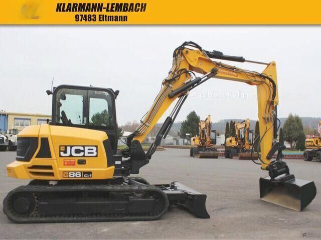 JCB 86C-1 TAB / 4 Wegeschild mini bager