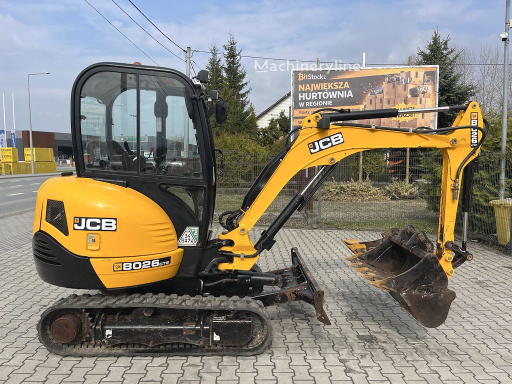 JCB 8026 mini bager