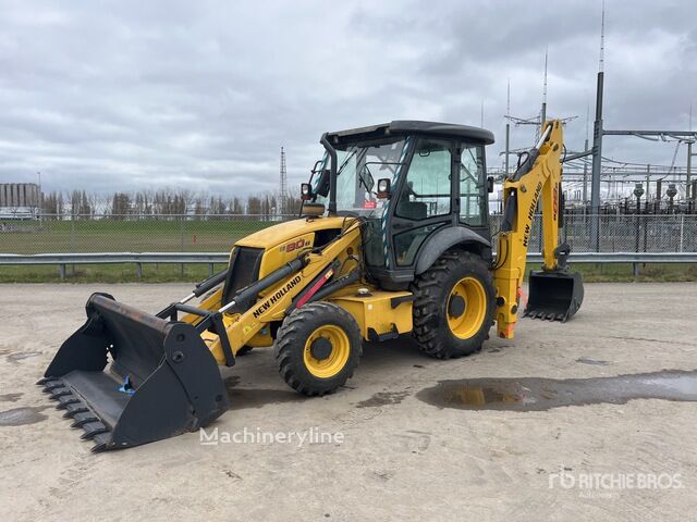 Prodaje se New Holland B80B-SS bager-utovarivač na aukciji