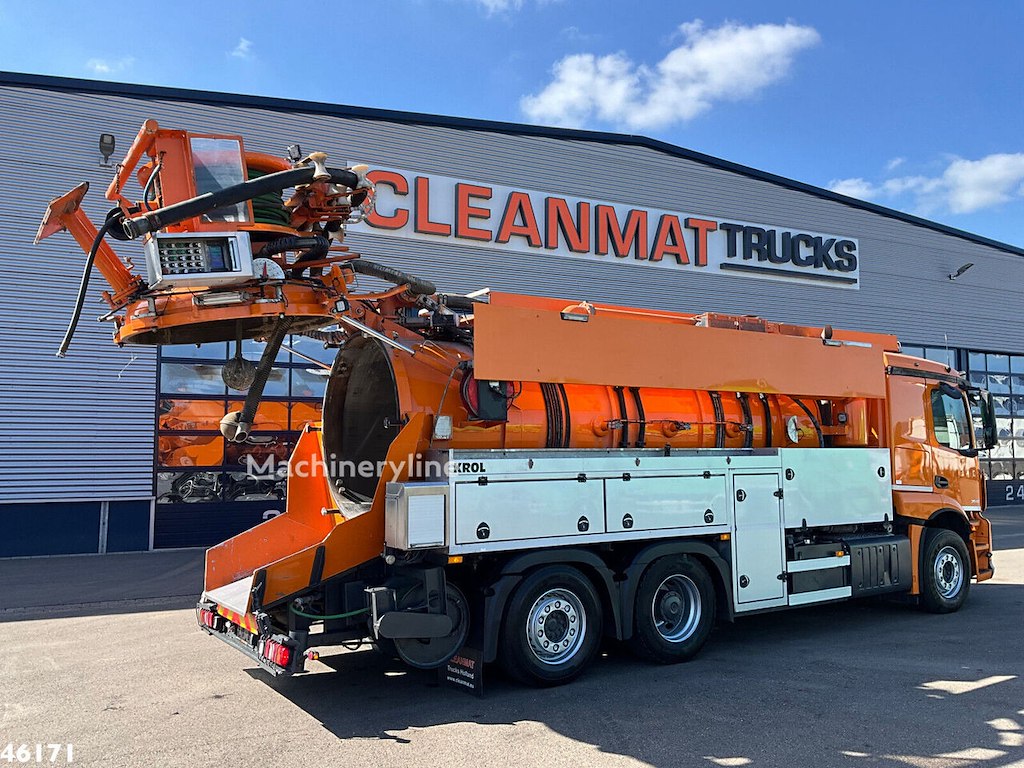 Mercedes-Benz Actros 2546 Euro 6 Kroll Combi kolkenzuiger vakum bager