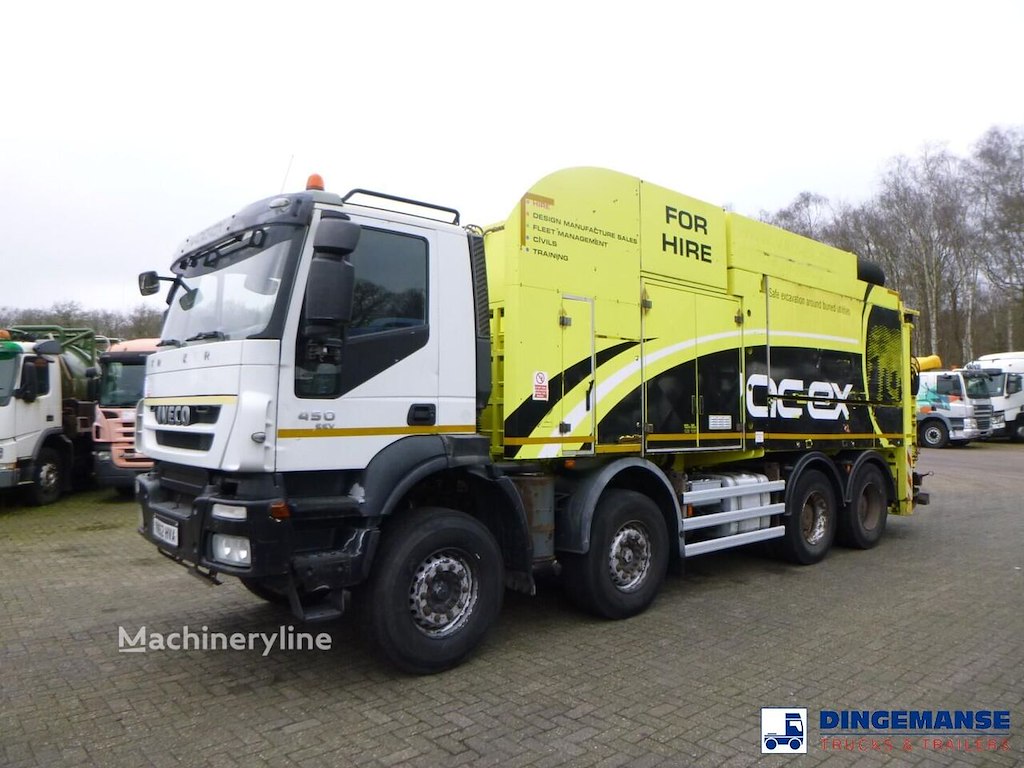IVECO Trakker 450 8x4 MTS vacuum excavator / Saugbagger vakum bager