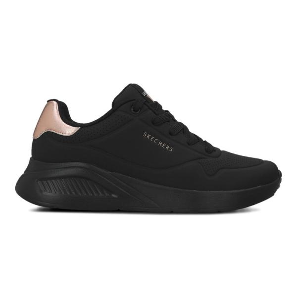 Skechers-Crne ženske patike UNO LITE - SHIMMER ALON