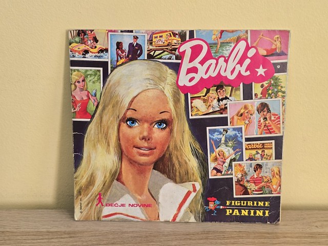 Album Barbie Panini Dečje Novine 1976 nedostaje 1 kom