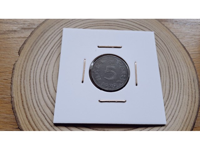 KSHS 5 PARA 1920 GODINA PRELEP KOMAD