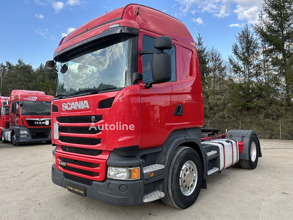 Scania R450 RETARDER / HYDRAULIKA / ALUFELGI / WAGA / 2015 ROK !! tegljač