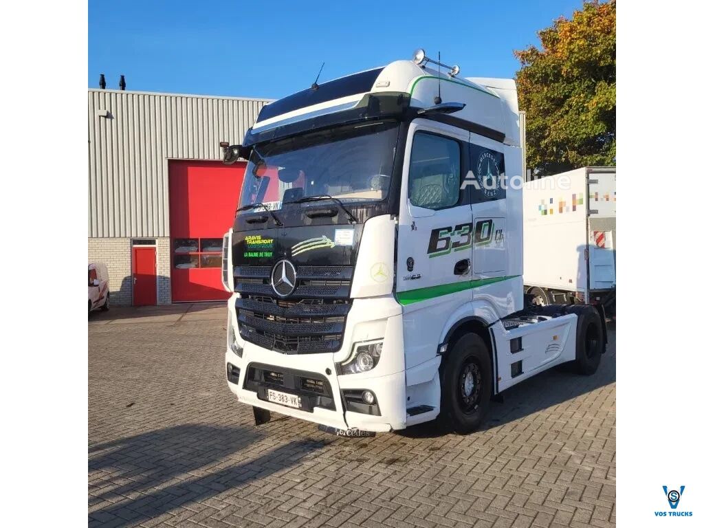 Mercedes-Benz ACTROS 1863 / ENGINE RUNNING / RETARDER / PARK-COOL /HYDRAULICS tegljač nakon udesa