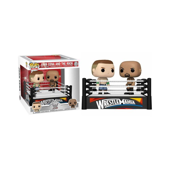 Figura Funko POP! Moment: WWE - Cena vs Rock (2012)