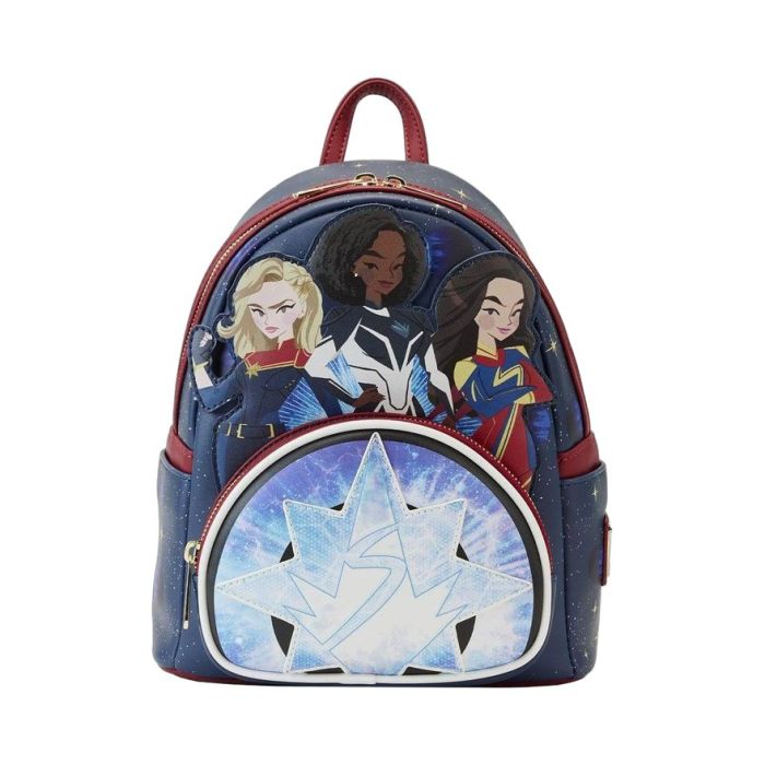 Ranac Loungefly Marvel The Marvels Group Mini Backpack