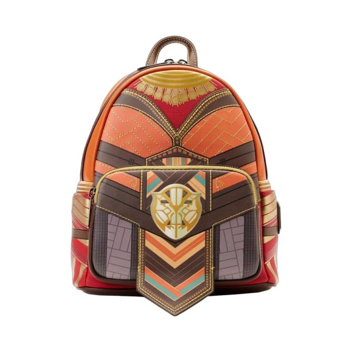 Ranac Loungefly Marvel Black Panther Okoye Cosplay Mini Backpack Black