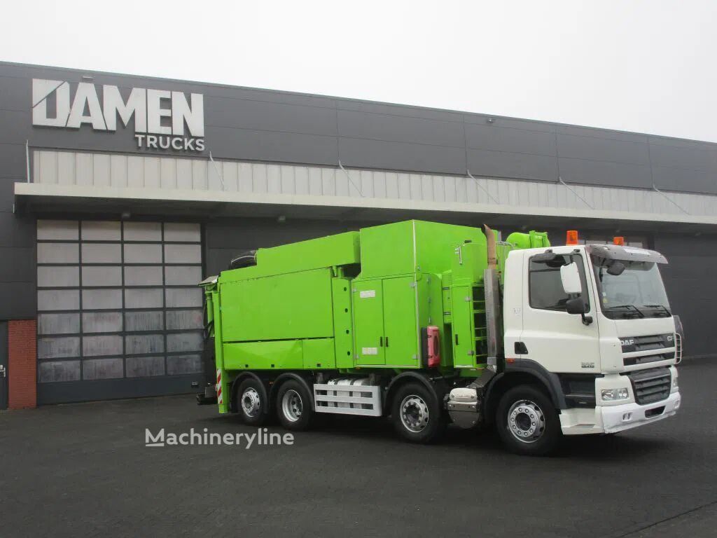 DAF CF 85.410 CF 85.410 8x2 MTS Saugbagger vakum bager