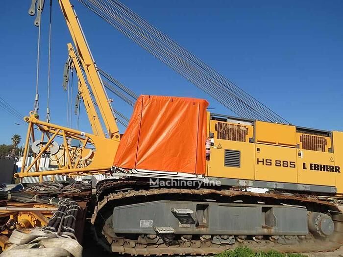 Liebherr HS885HD + BAUER CUTTER - 52 METERS kran guseničar