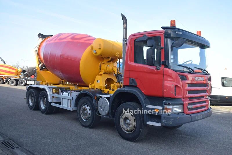Scania P380 9 cub mixer kamion s mešalicom za beton