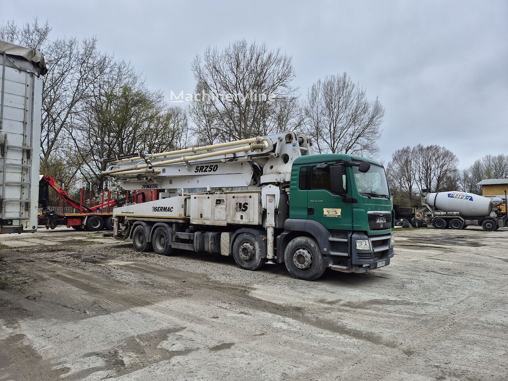 Sermac 5RZ50 na šasiji MAN TGA 41.440 pumpa za beton