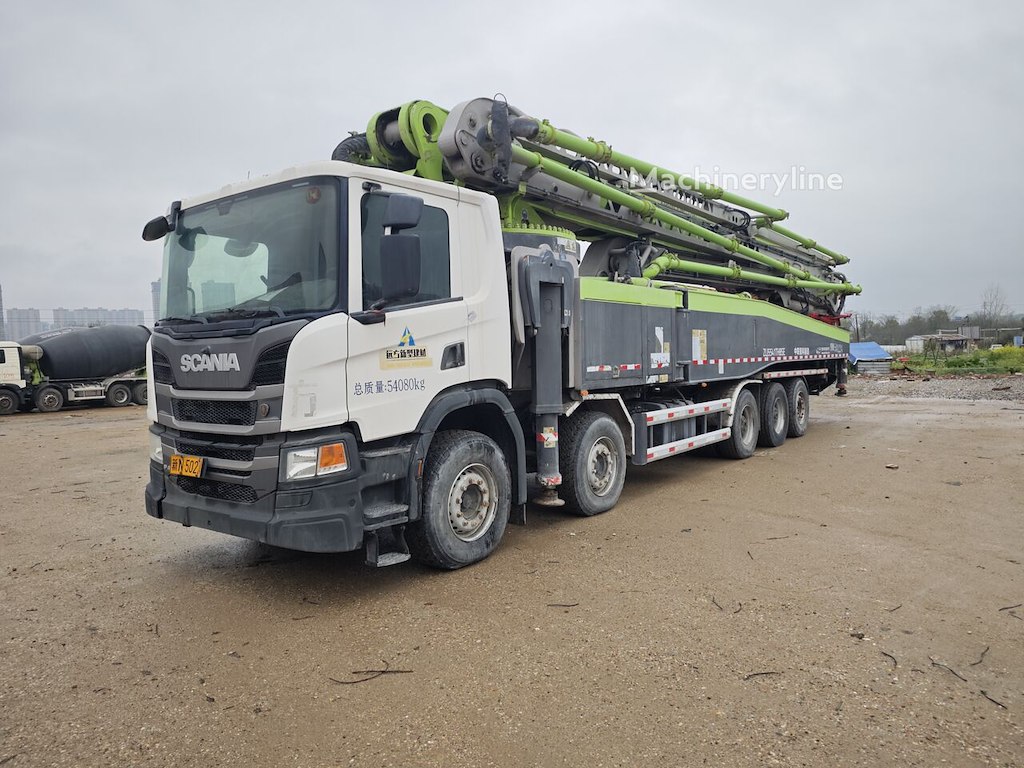 Zoomlion ZLJ5541THBSE 2020 67m na šasiji Scania P450 pumpa za beton