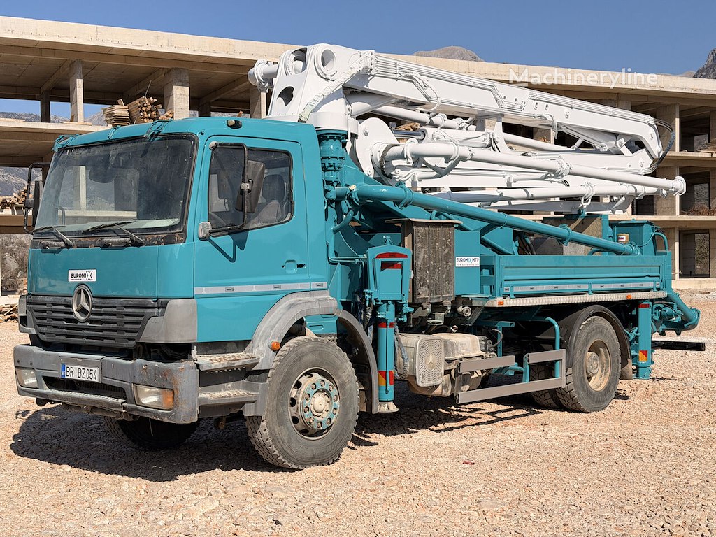 Mecbo 28 na šasiji Mercedes-Benz 1828 pumpa za beton