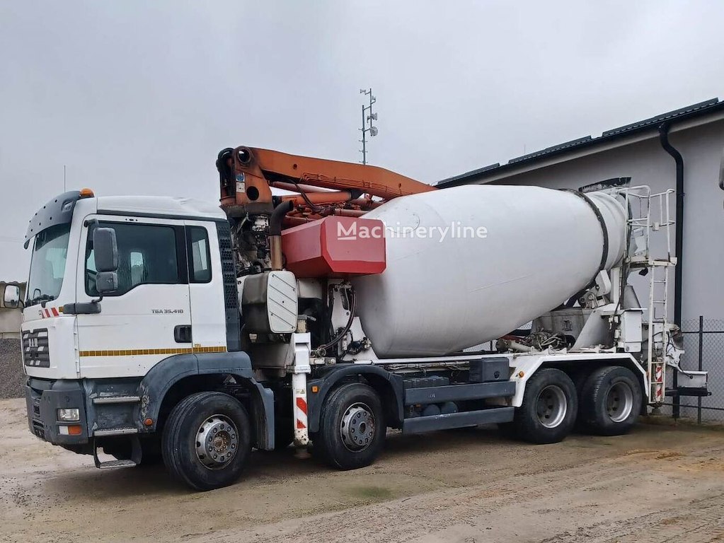 Sermac na šasiji MAN TGA 35.410 8X4 BB pumpa za beton
