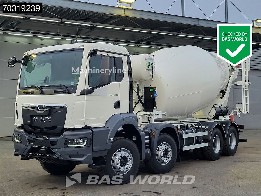 Novi MAN TGS 41.440 8X4 NEW! 12m3 Stetter Mixer Big-Axle Steelsuspension kamion s mešalicom za beton
