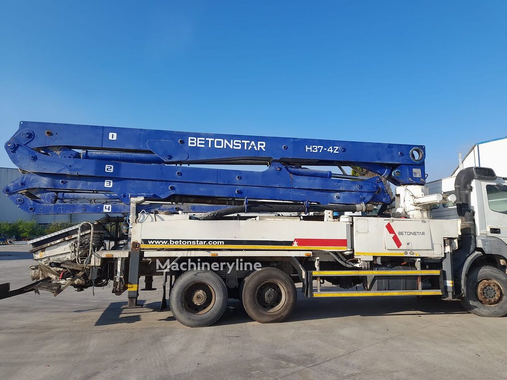 Betonstar H37-4Z na šasiji Mercedes-Benz 3340 pumpa za beton